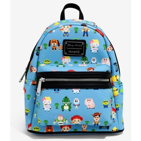 Hot Topic | Bags | Nwt Disney Pixar Toy Story Chibi Woody Buzz Jessie ...